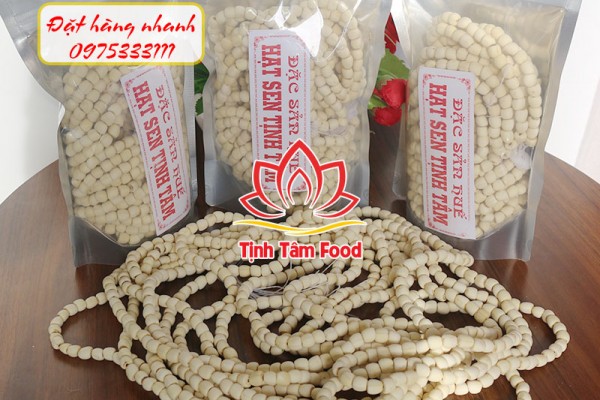 Hạt Sen Khô Tịnh Tâm Huế loại Đặc Biệt